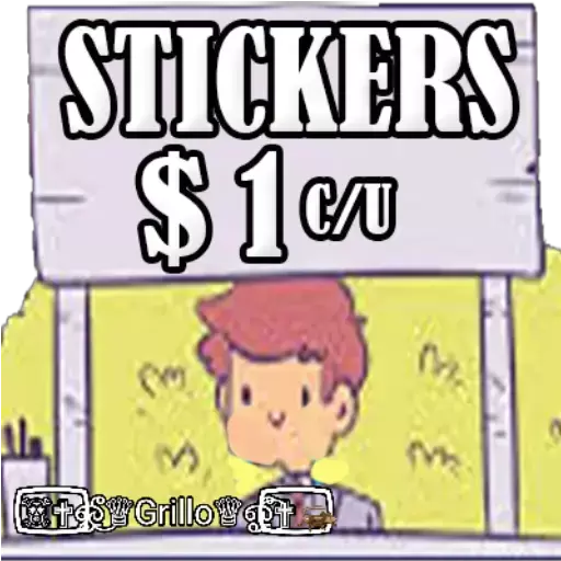 STICKERS $1 C/U Sticker de WhatsApp - DescargarStickers