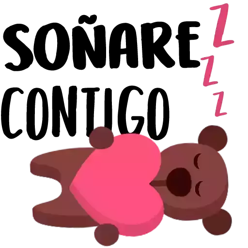 Sticker Soñare contigo PNG - DescargarStickers