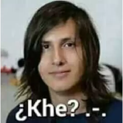 ¿Khe? -. #092774 Sticker de WhatsApp - DescargarStickers