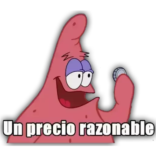 Un precio razonable Sticker de WhatsApp - DescargarStickers