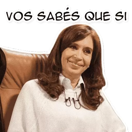 Vos sabes que si #105942 Sticker de WhatsApp - DescargarStickers