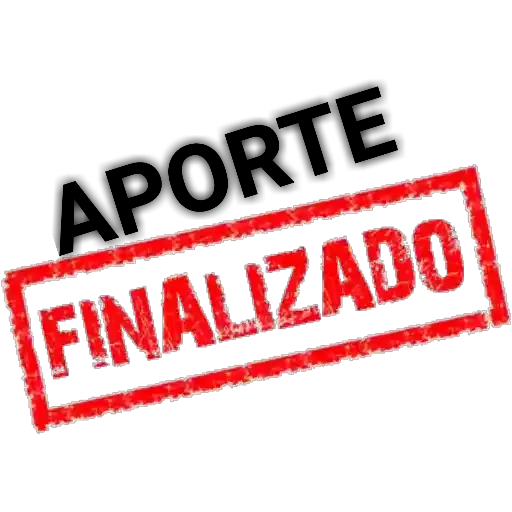 Aporte finalizado #116653 Sticker de WhatsApp - DescargarStickers
