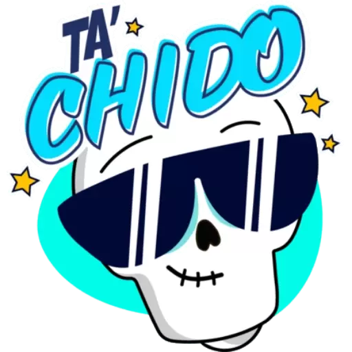 TA' CHIDO #128564 Sticker de WhatsApp - DescargarStickers