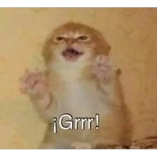 ¡Grrr! #136700 Sticker de WhatsApp - DescargarStickers