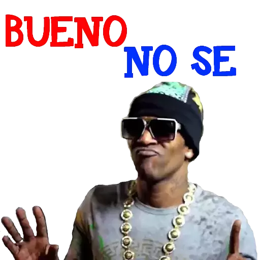 BUENO NO SE Sticker de WhatsApp - DescargarStickers