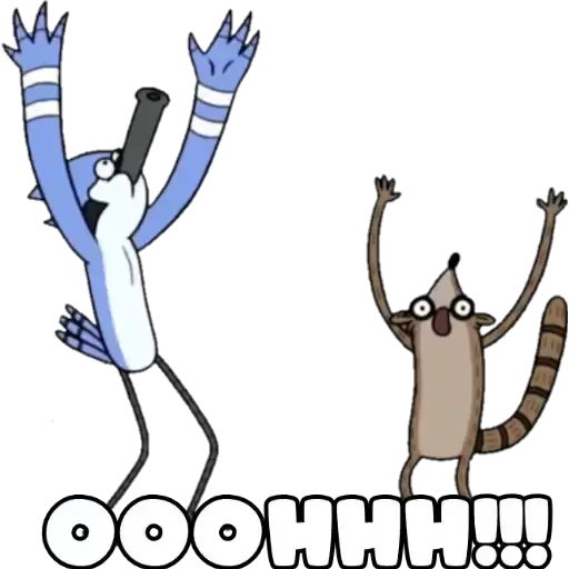 OOOHHH!!! Sticker de WhatsApp - DescargarStickers