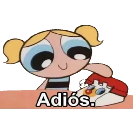Sticker Adiós #286192 PNG - DescargarStickers