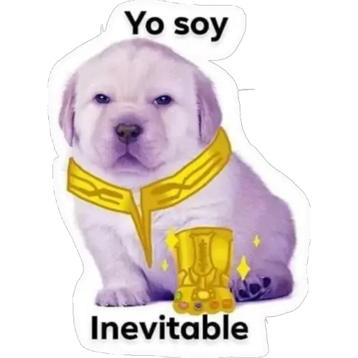 Yo soy inevitable Sticker de WhatsApp - DescargarStickers