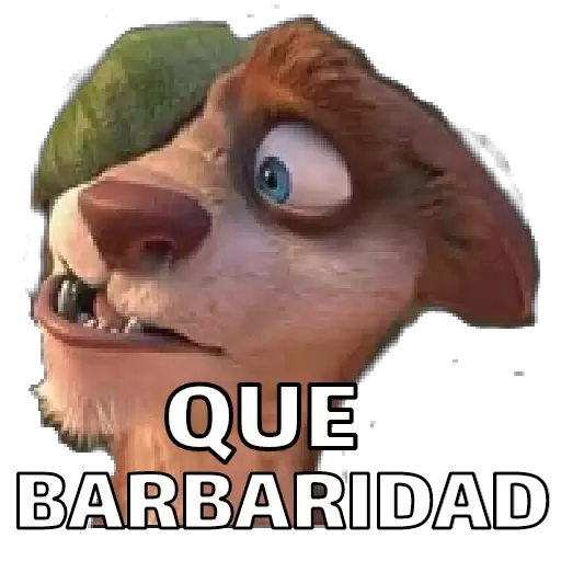 Qué barbaridad #378115 Sticker de WhatsApp - DescargarStickers