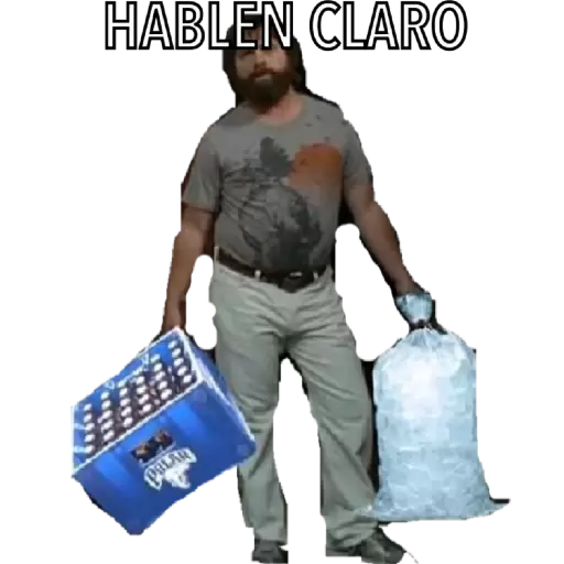 Sticker Hablen claro PNG - DescargarStickers