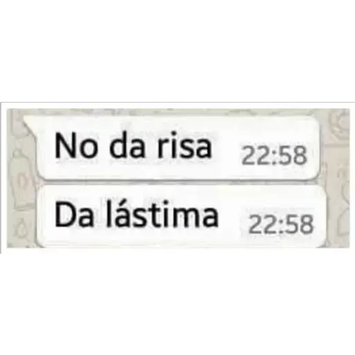 No da risa, da lástima PNG transparente - Descargar Stickers