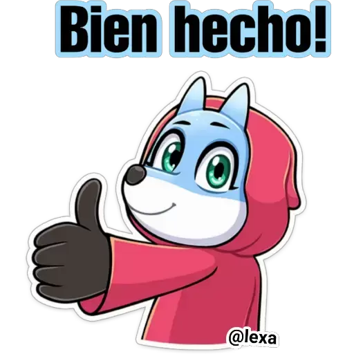 Bien hecho! Sticker de WhatsApp - DescargarStickers