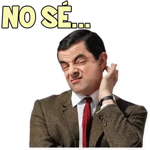 No sé... #485833 Sticker de WhatsApp - DescargarStickers