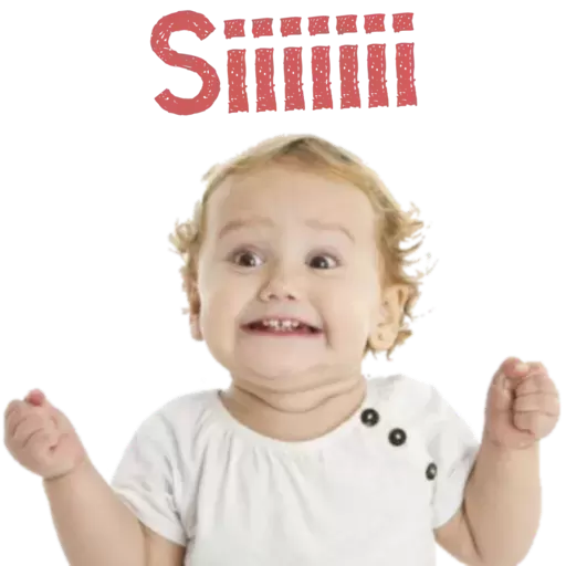 Sticker Siiiiiii PNG - DescargarStickers