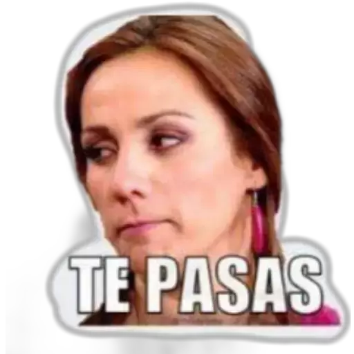 TE PASAS #515339 Sticker de WhatsApp - DescargarStickers