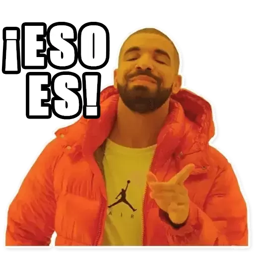 ¡ESO ES! Sticker de WhatsApp - DescargarStickers
