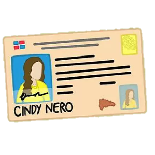 CINDY NERO Sticker de WhatsApp - DescargarStickers