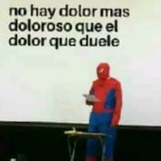 No hay dolor más doloroso que el dolor que duele Sticker de WhatsApp ...