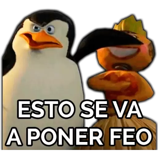 Esto se va a poner feo #641016 Sticker de WhatsApp - DescargarStickers