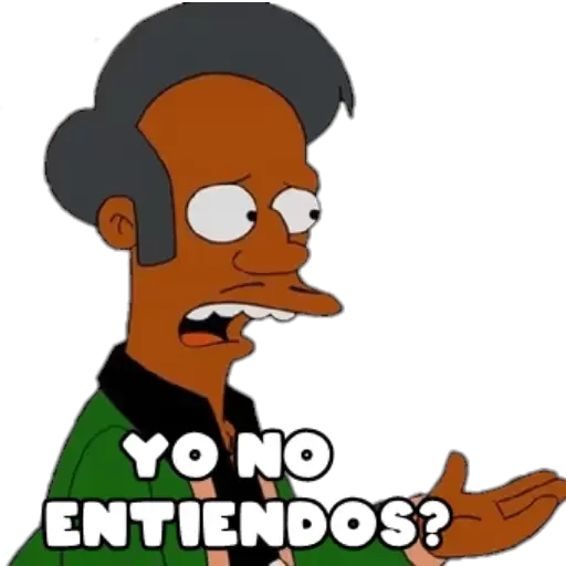 Sticker Yo no entiendo? PNG - DescargarStickers