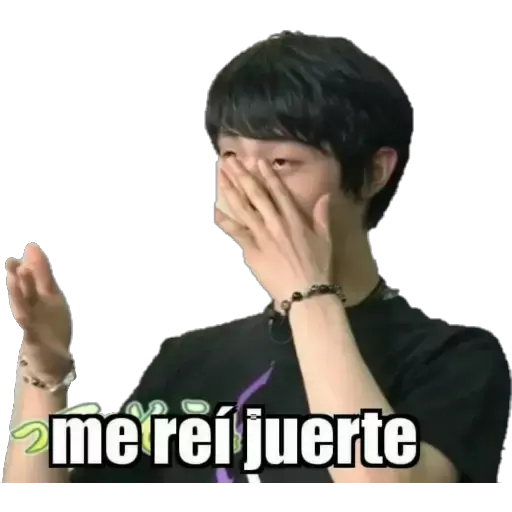 Me reí fuerte Sticker de WhatsApp - DescargarStickers