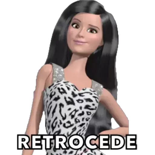 RETROCEDE Sticker - DescargarStickers