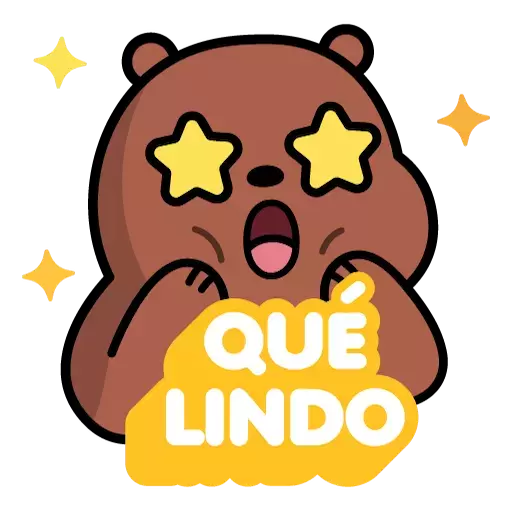 Qué lindo #694804 Sticker de WhatsApp - DescargarStickers