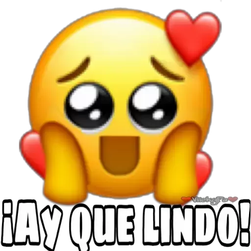 Sticker ¡Ay que lindo! PNG - DescargarStickers