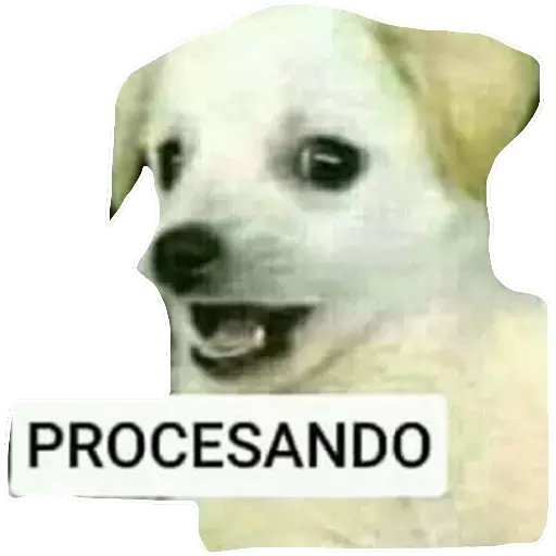 PROCESANDO #736539 Sticker de WhatsApp - DescargarStickers