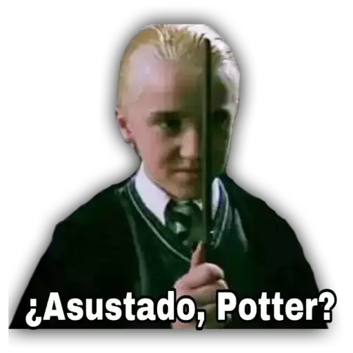 Sticker ¿Asustado, Potter? #754377 PNG - DescargarStickers