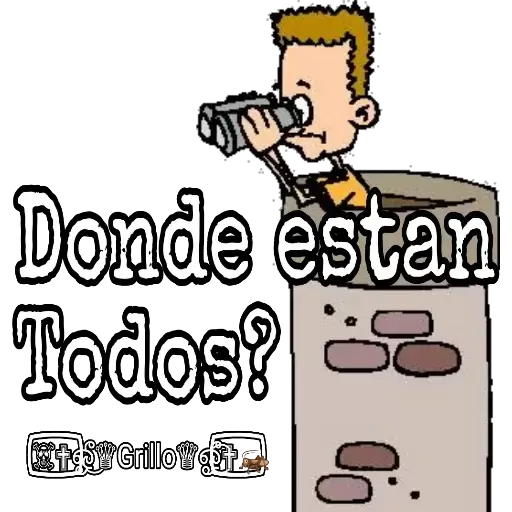 Donde están todos! #757839 Sticker de WhatsApp - DescargarStickers