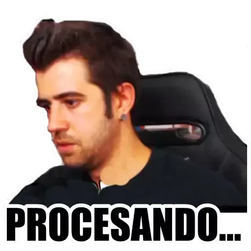 PROCESANDO... #763476 Sticker de WhatsApp - DescargarStickers