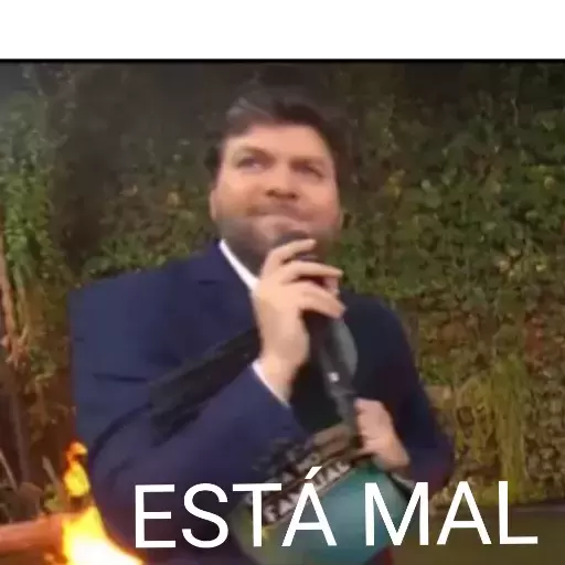 Esta mal Sticker - DescargarStickers