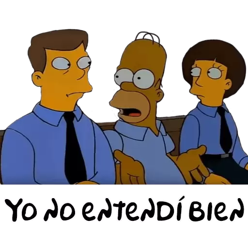 Yo no entendí bien Sticker de WhatsApp - DescargarStickers