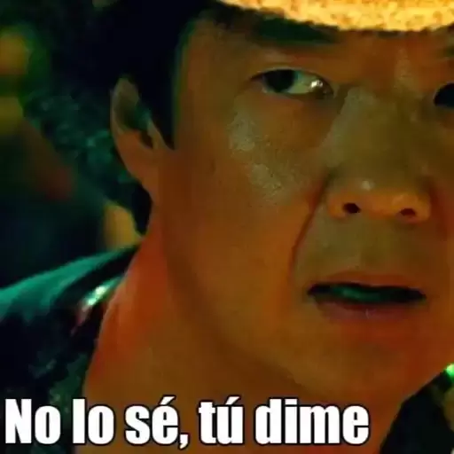 Sticker No lo sé, tu dime PNG - DescargarStickers