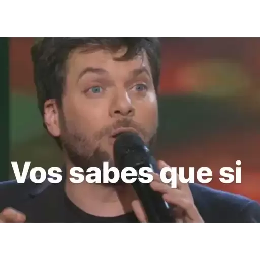 Vos sabes que si Sticker de WhatsApp - DescargarStickers