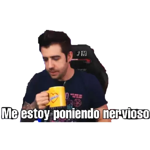 Me estoy poniendo nervioso #873611 Sticker de WhatsApp - DescargarStickers