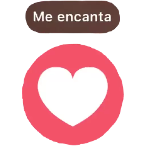 Me encanta #897062 Sticker de WhatsApp - DescargarStickers
