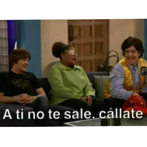 Sticker A ti no te sale, cállate PNG - DescargarStickers