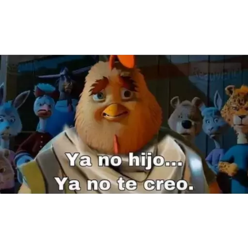 Sticker Ya no hijo... Ya no te creo PNG - DescargarStickers