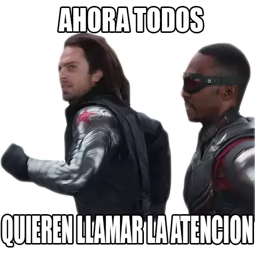 Ahora todos quieren llamar la atención Sticker de WhatsApp ...