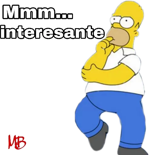 Mmm... interesante #963241 Sticker de WhatsApp - DescargarStickers