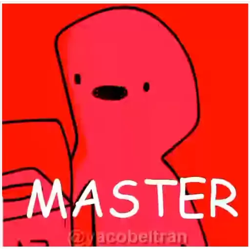 MASTER Sticker de WhatsApp - DescargarStickers