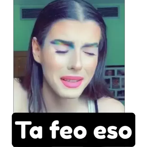 Ta feo eso Sticker de WhatsApp - DescargarStickers
