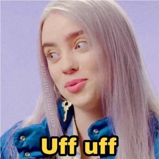 Uff, uff Sticker de WhatsApp - DescargarStickers