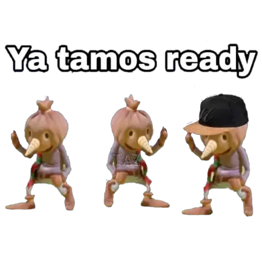 Ya tamos ready Sticker de WhatsApp - DescargarStickers