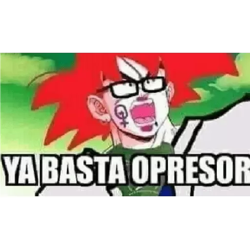 Ya basta opresor PNG transparente - Descargar Stickers