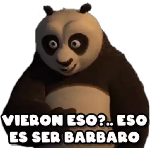 Sticker ¿Vieron eso? Eso es ser bárbaro #012521 PNG - DescargarStickers