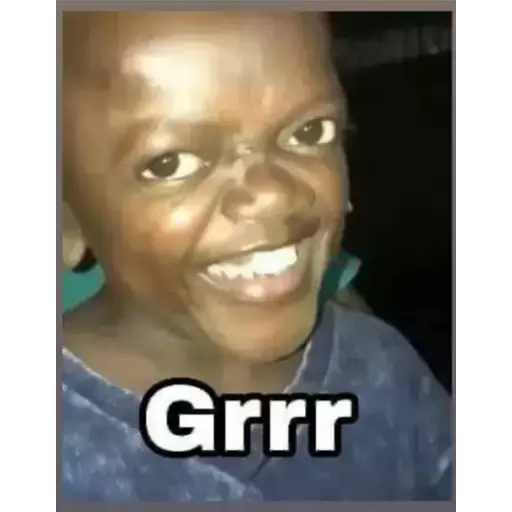 Grrr #016955 Sticker de WhatsApp - DescargarStickers
