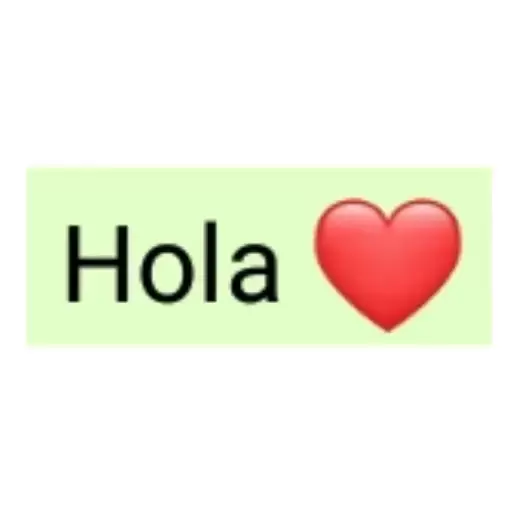 Hola #022516 Sticker de WhatsApp - DescargarStickers